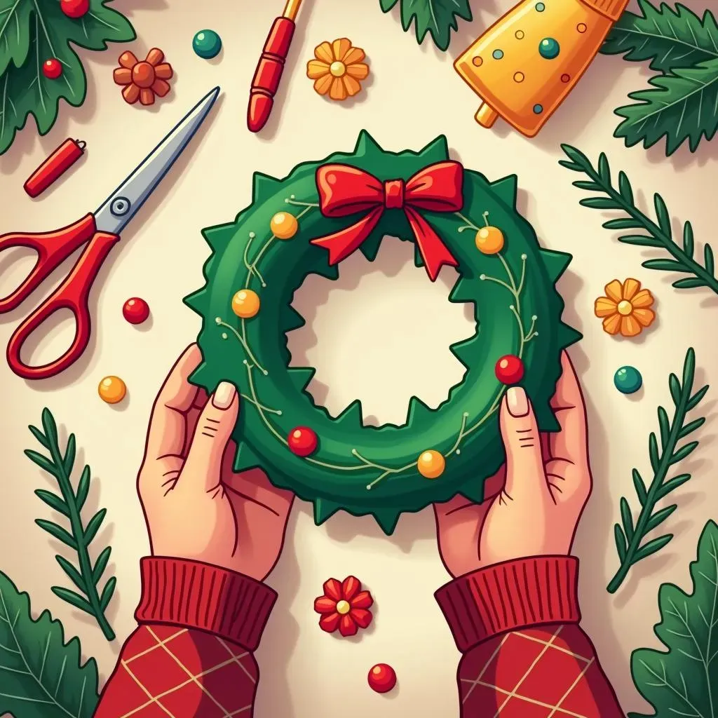 Amazing Christmas Wreath Crafts for Kids | Kids Craft Workshop