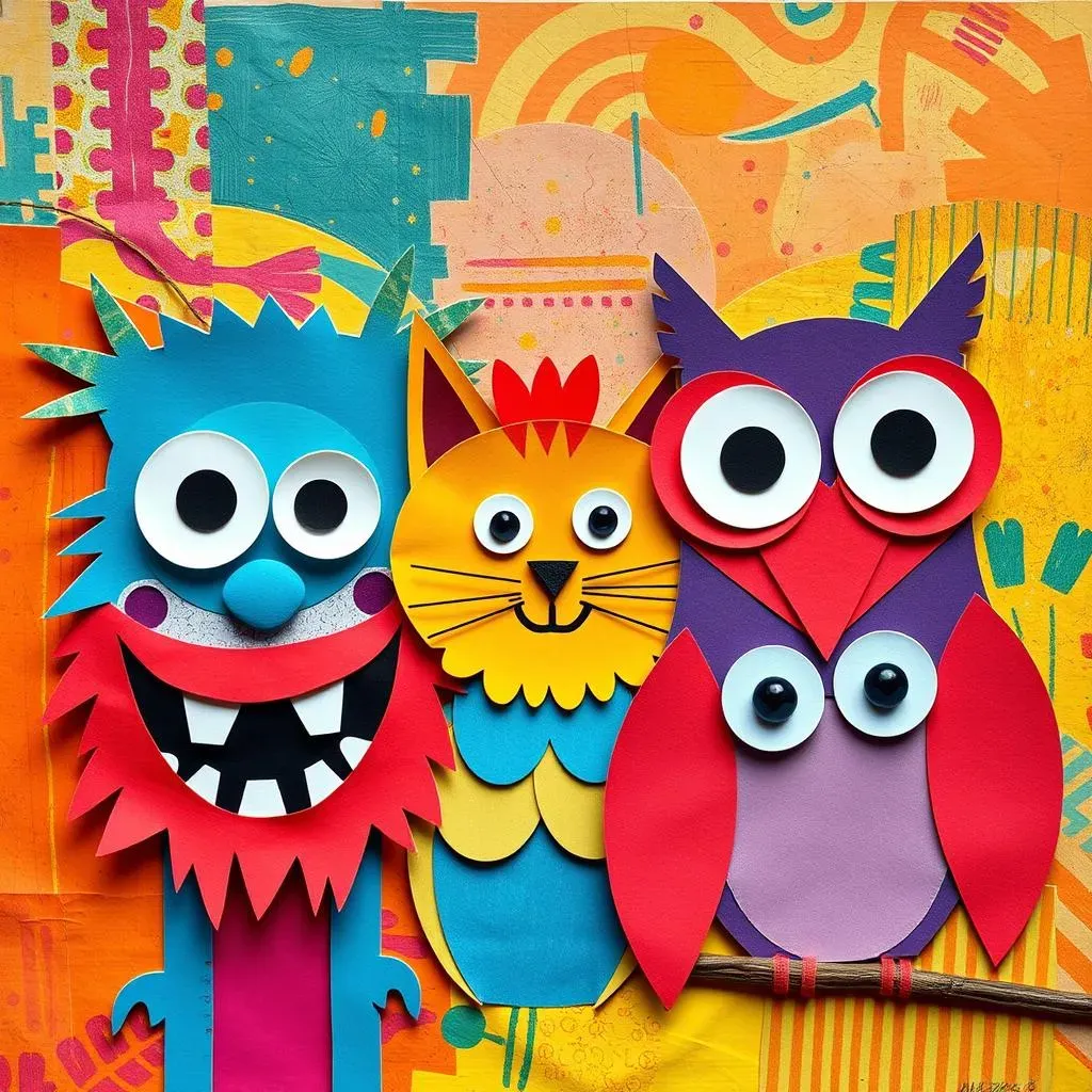 Amazing Halloween Crafts for Toddlers with Construction Paper | Kids ...