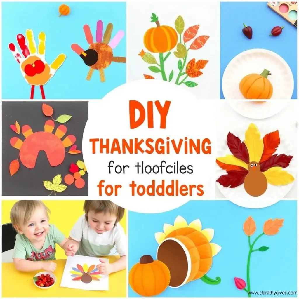Amazing DIY Thanksgiving Crafts for Toddlers | Kids Craft Workshop