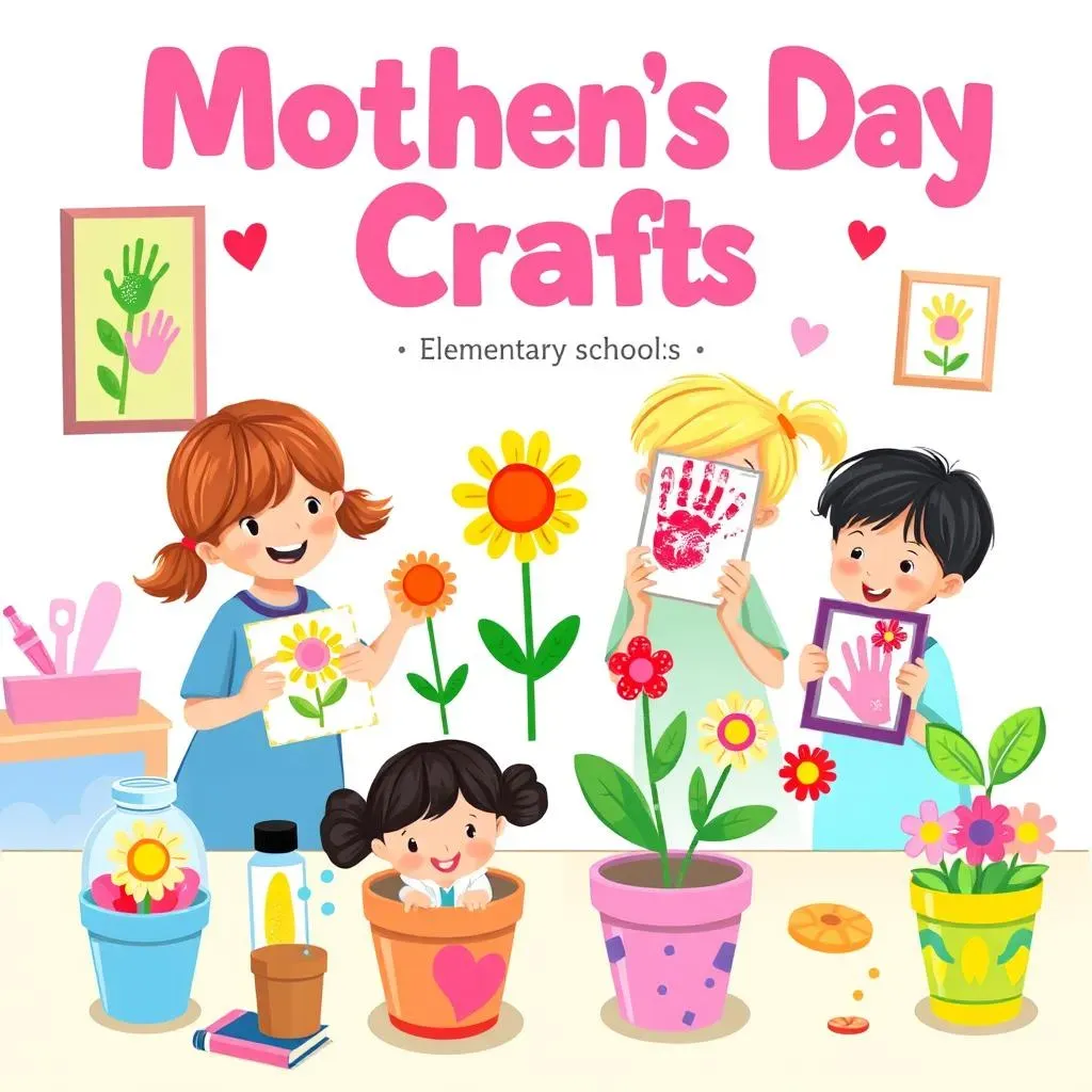 Awesome Easy Mothers Day Crafts for Elementary Students | Kids Craft ...