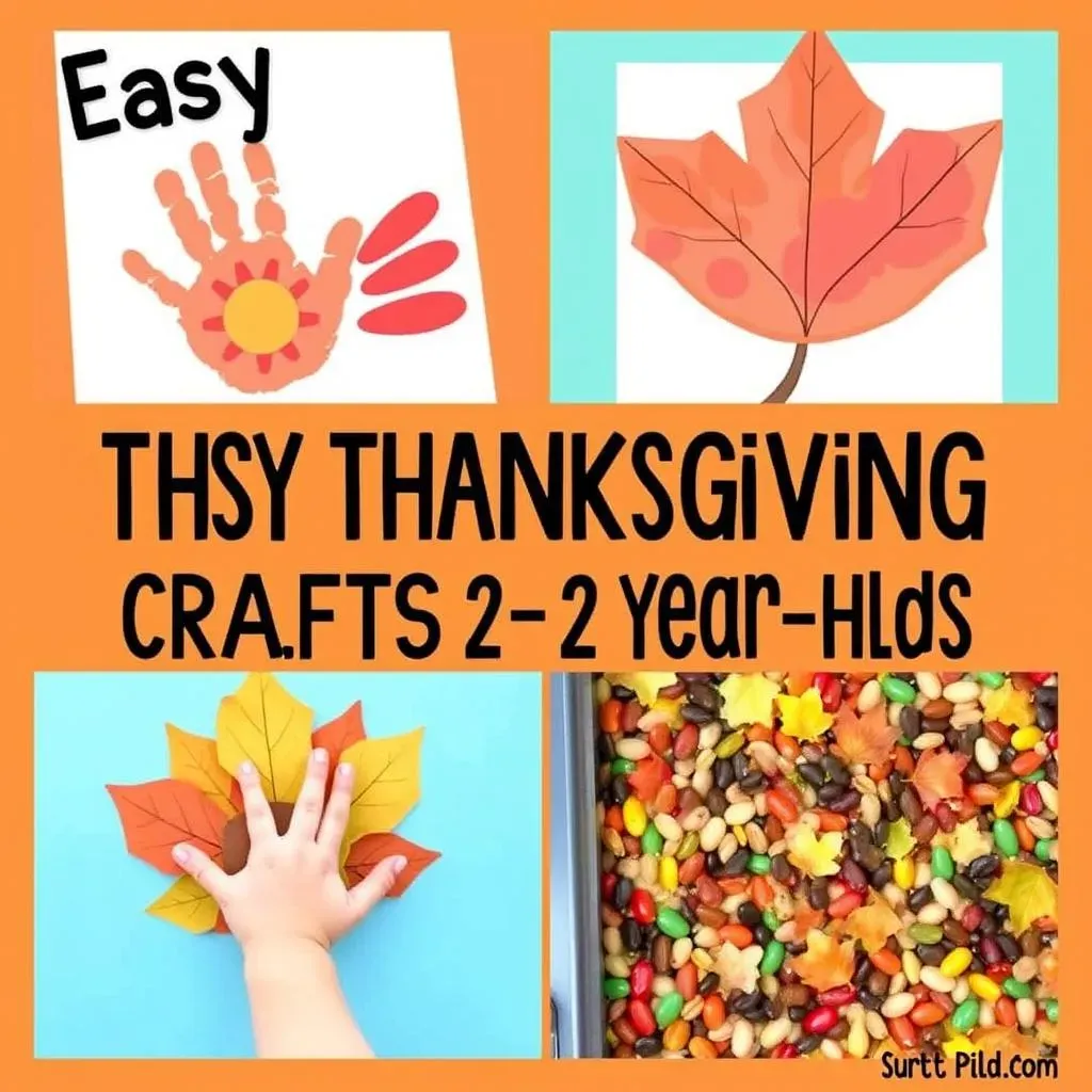 Amazing Easy Thanksgiving Crafts for 2 Year Olds | Kids Craft Workshop
