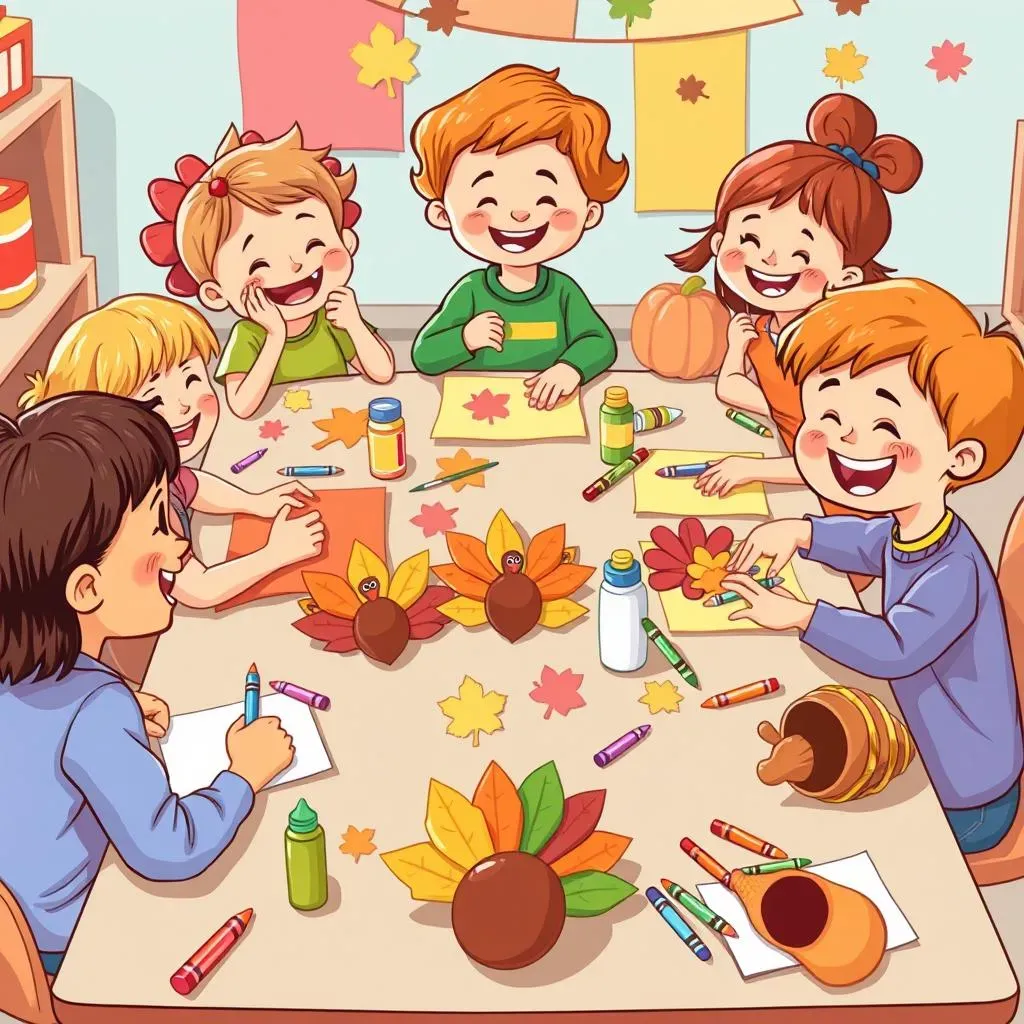 Amazing Fun Thanksgiving Crafts for First Graders | Kids Craft Workshop