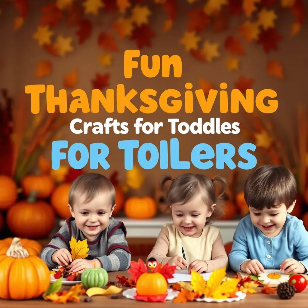 Amazing Fun Thanksgiving Crafts for Toddlers: Easy & Festive | Kids ...