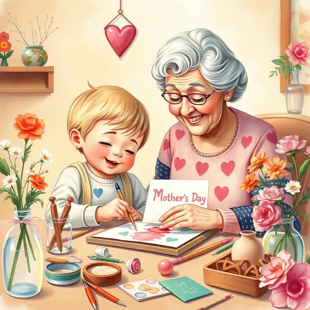 Amazing Grandma Mothers Day Crafts For A Super Grandma | Kids Craft ...
