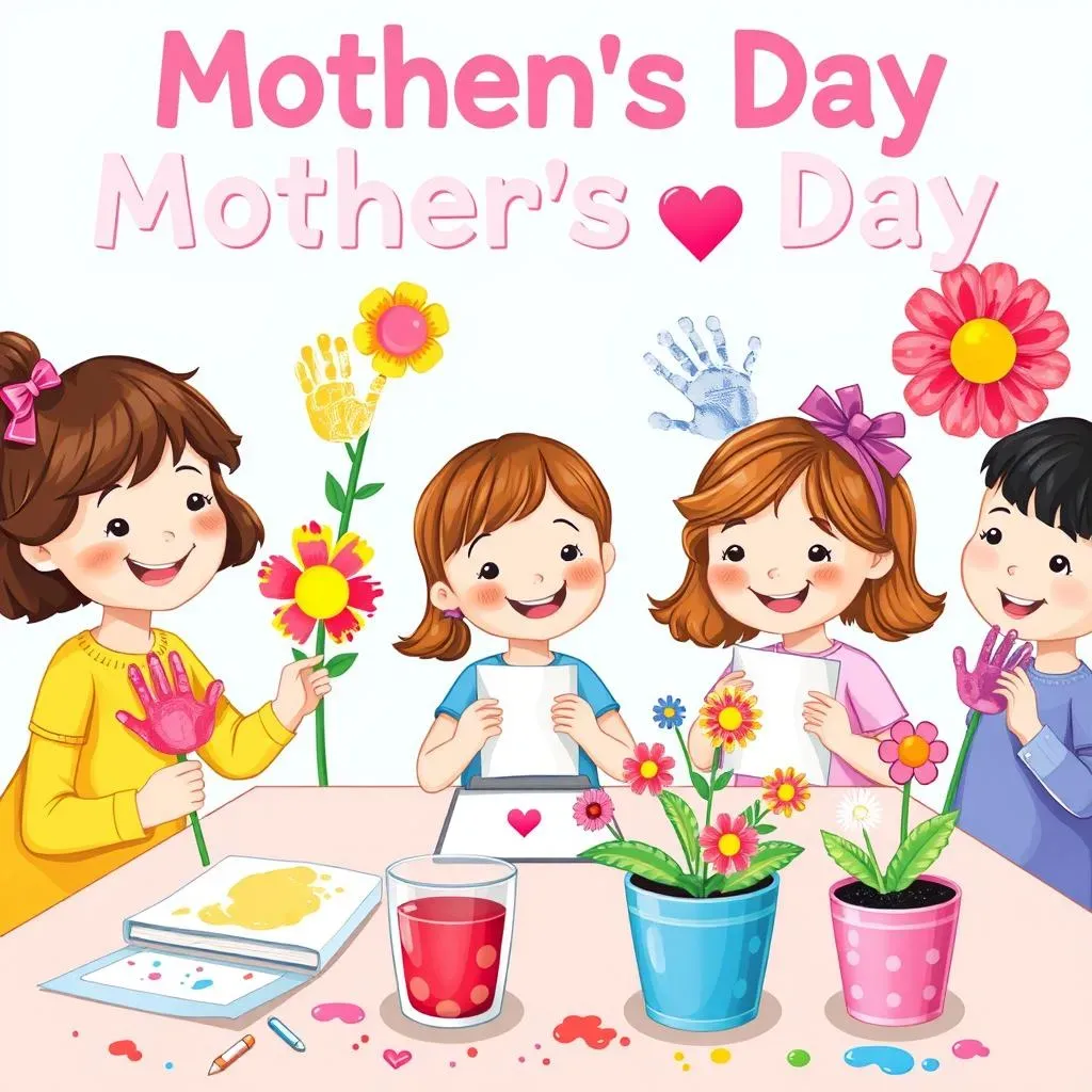 15 Amazing Mothers Day Crafts for Kindergarten Students | Kids Craft ...