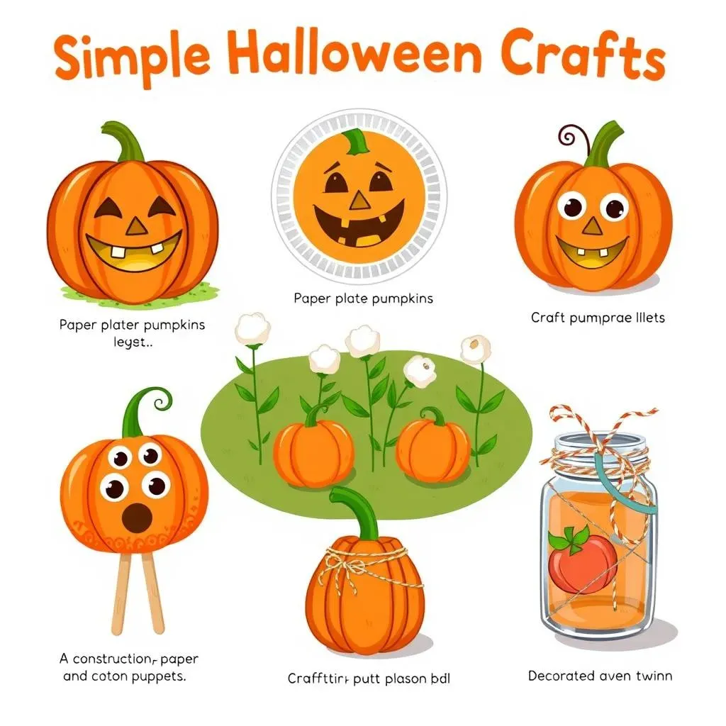 50+ Simple Halloween Crafts for Kids: Amazing Ideas | Kids Craft Workshop