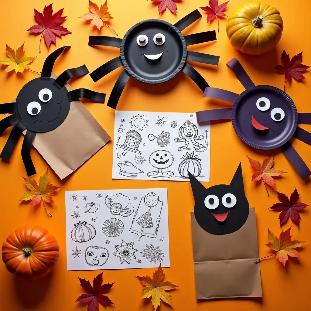 107 Amazing Free Printable Halloween Crafts For Kids | Kids Craft Workshop