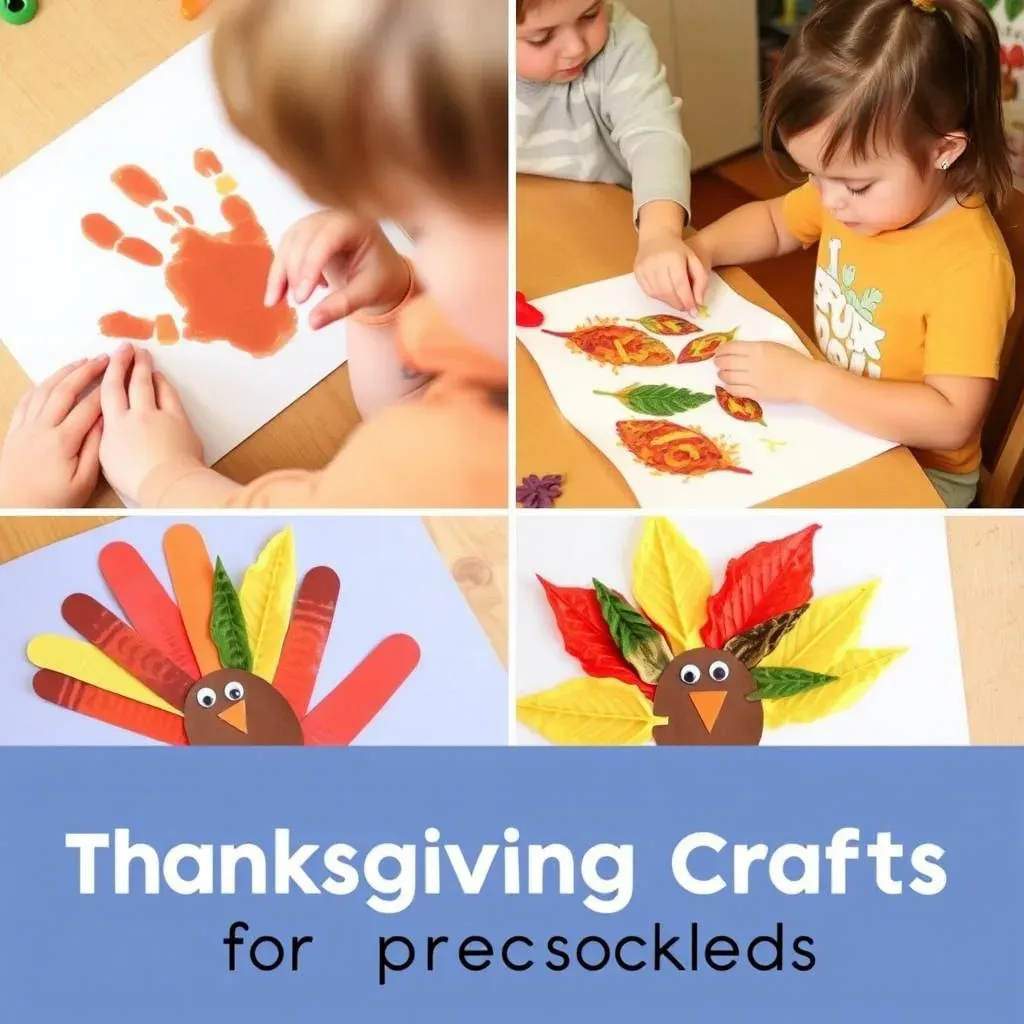 18 Amazing Thanksgiving Crafts for Preschoolers Easy | Kids Craft Workshop