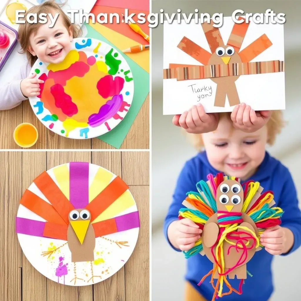 Amazing Easy Thanksgiving Crafts for 2 Year Olds | Kids Craft Workshop